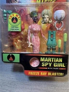 Trendmasters | Toys | 996 Mars Attacks Martian Spy Girl Freeze Ray ...